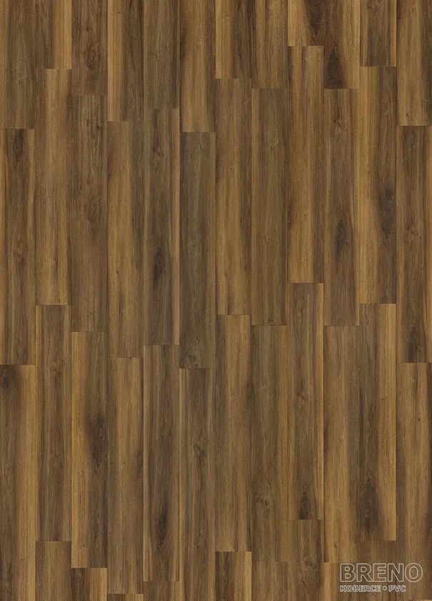 Breno Vinylová podlaha LVT DRYBACK FLOOR - HIF 23318 – tmavě hnědé dřevo