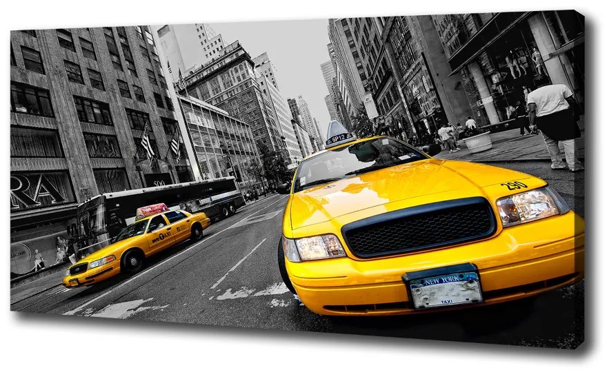 Wallmuralia Foto obraz na plátně Taxi New York 100x50