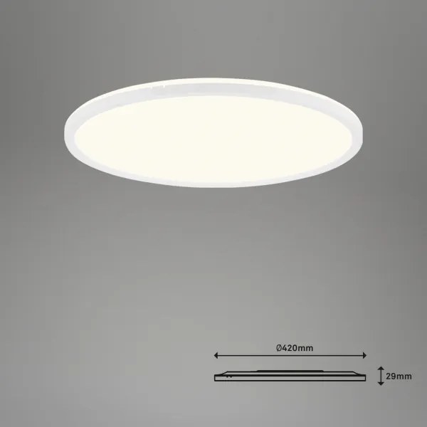 Brilo - LED Stmívatelné stropní svítidlo SLIM LED/22W/230V Wi-Fi Tuya + DO