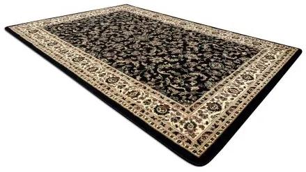 koberec ROYAL ADR model 1745 černý velikost 80x300 cm | krásné koberce cz