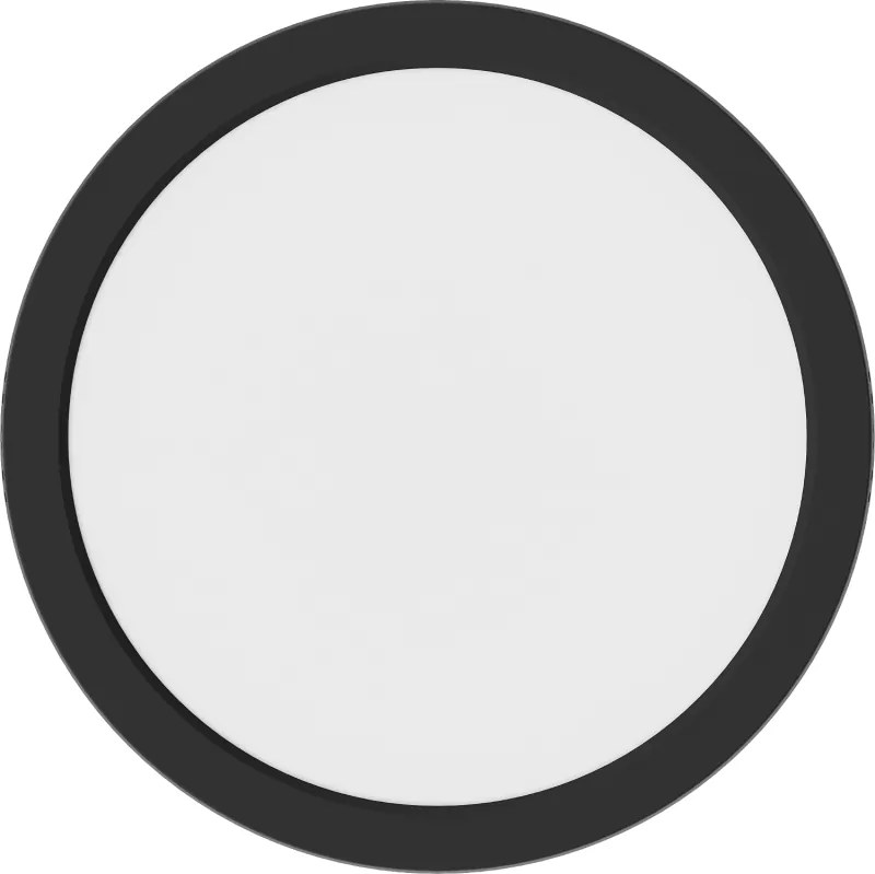 Mexen LDSR, LED stropní svítidlo, průměr 30 cm, 24W, studená - 6500K, 1920 lm, černá - L212-030-2465-70