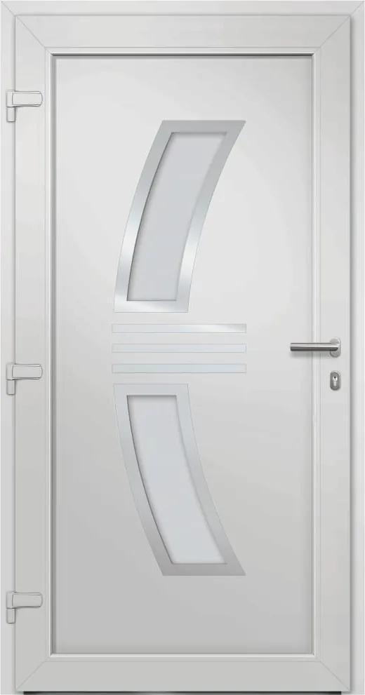 vidaXL Vchodové dveře 108 x 208 cm [3057574] Barva: antracitová