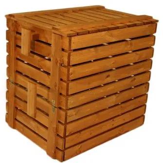 Gaboni 55479 Zahradní dřevěný kompostér - 800l