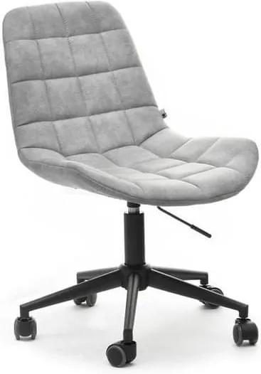 design4life Kancelářská židle EROL šedá vintage-černá