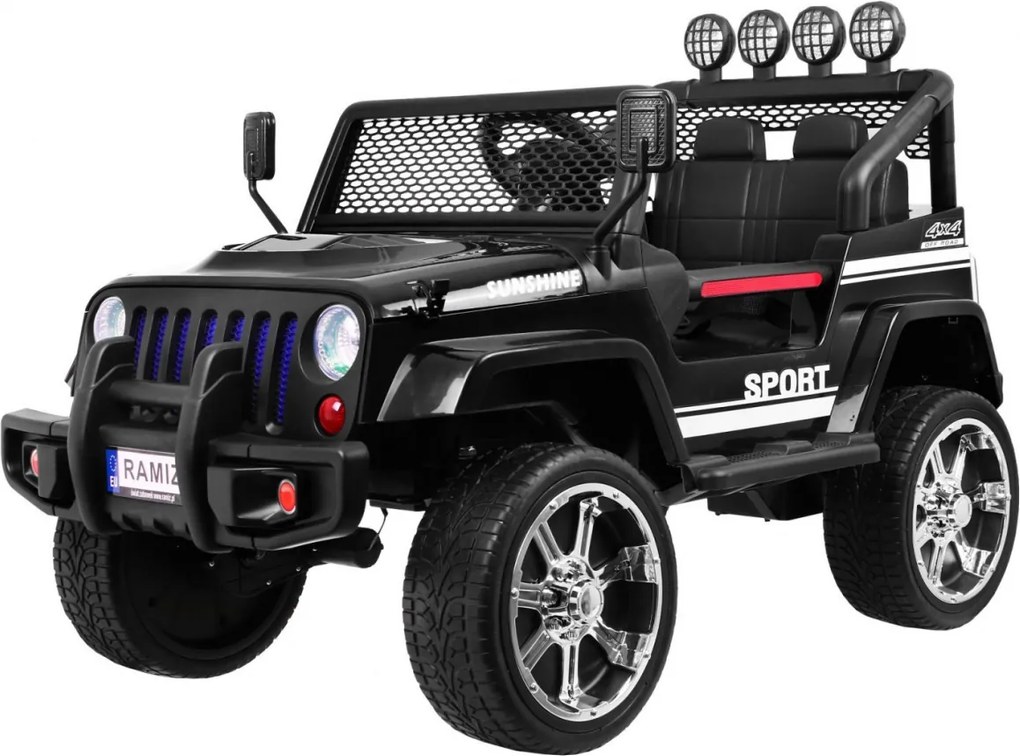Ramiz Terénní autíčko Raptor Drifter černé + ovladač + pohon 4x4