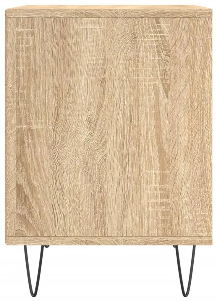 Noční stolky 2 ks dub sonoma 40 x 35 x 50 cm kompozitní dřevo