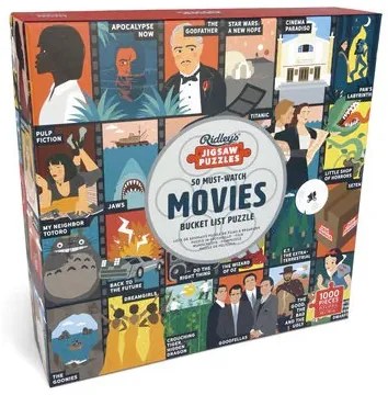 Ridley's Games Puzzle 50 filmů, které musíte vidět - 1000 dílků