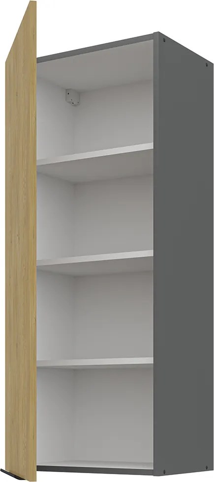 CREMONA ac | horní skříňka 45 G-108 1F policová | 45 cm | EXTRA VYSOKÁ | antracit/cremona