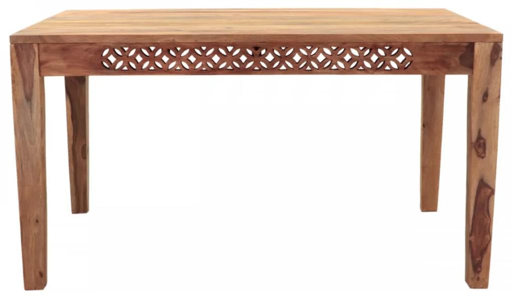 Jídelní stůl Mira 120x90 z indického masivu palisandr Ořech