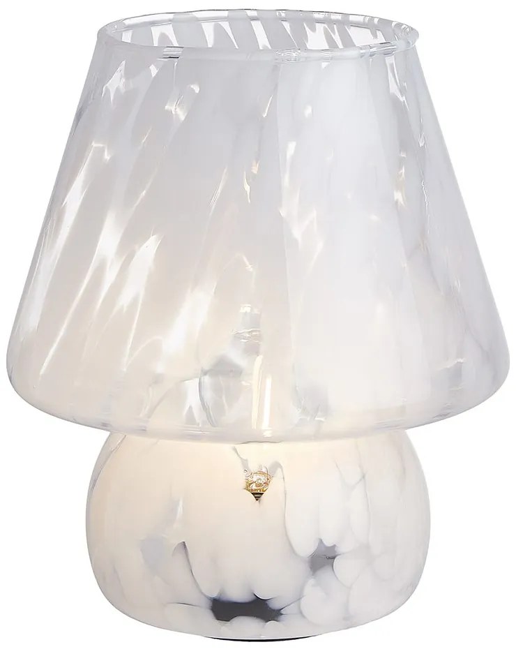 Butlers MISS MARBLE LED Lampa 21,5 cm - bílá