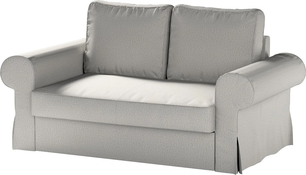 Potah na pohovku IKEA Backabro 2-místná, rozkládací barva šedá látka pletený vzor