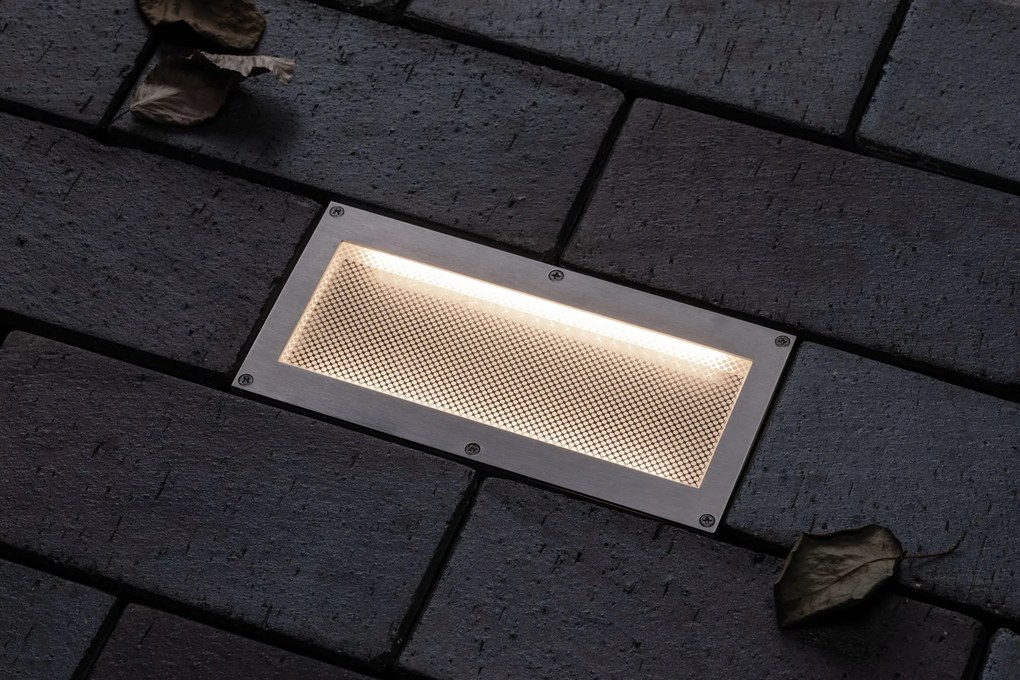 Paulmann 94239 Aron, zemní solární svítidlo se senzorem, 1,5W LED 3000K, 20x10cm, IP67