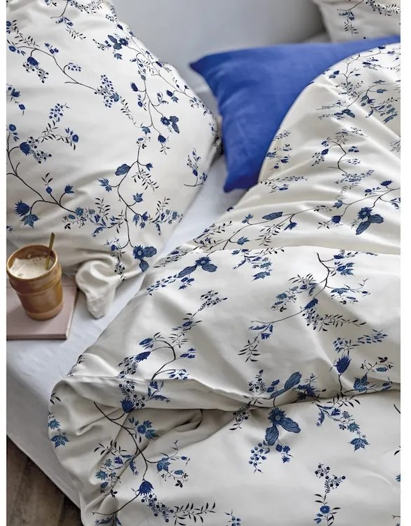 Södahl Bavlněné povlečení 140x220 Grace Navy Blue