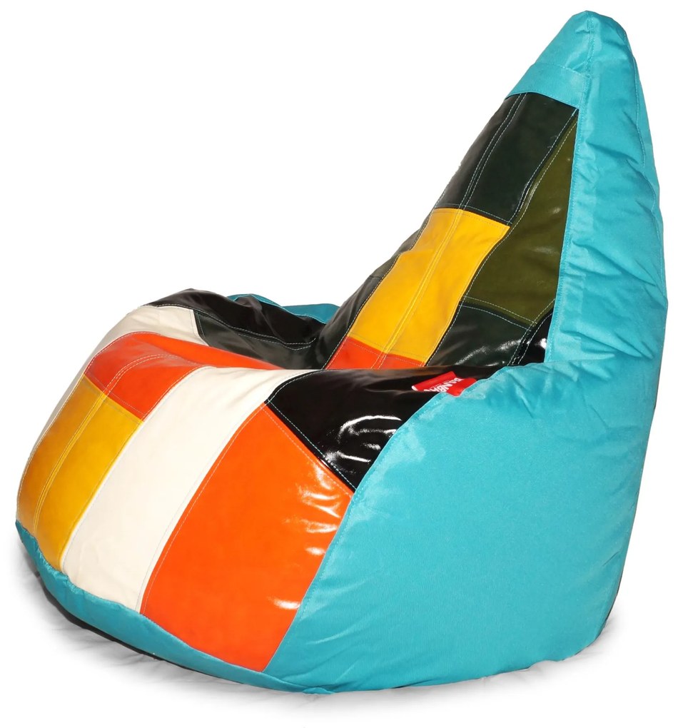 Beanbag Sedací vak Colorful light blue