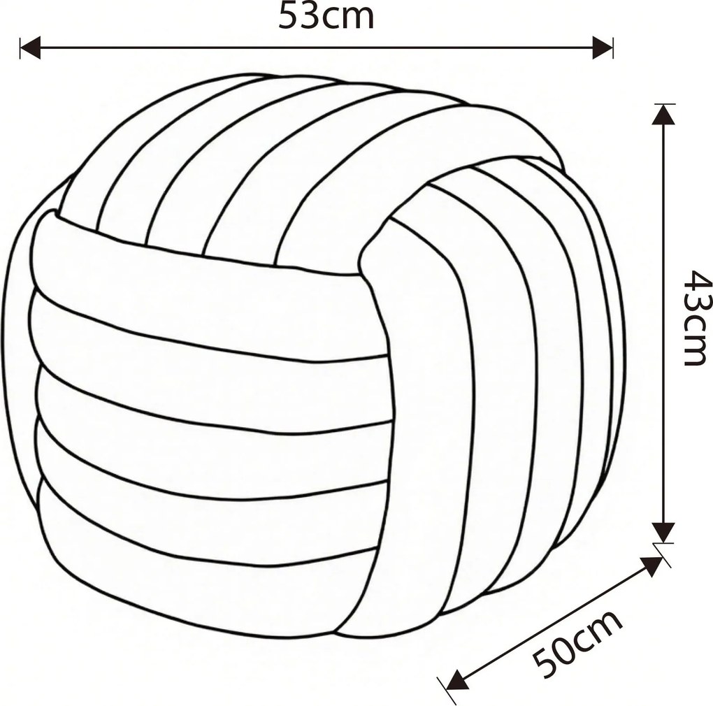 Taburet Nilo béžový