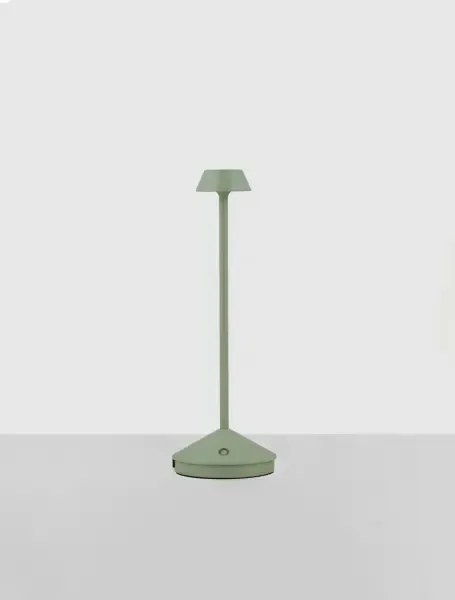 Venkovní stolní lampa Lumo zelená