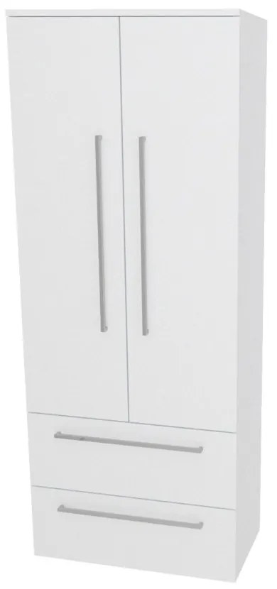 Mereo Mereo, Bino, koupelnová skříňka vysoká 163 cm, dvojitá, Multidecor, CN699BIAA