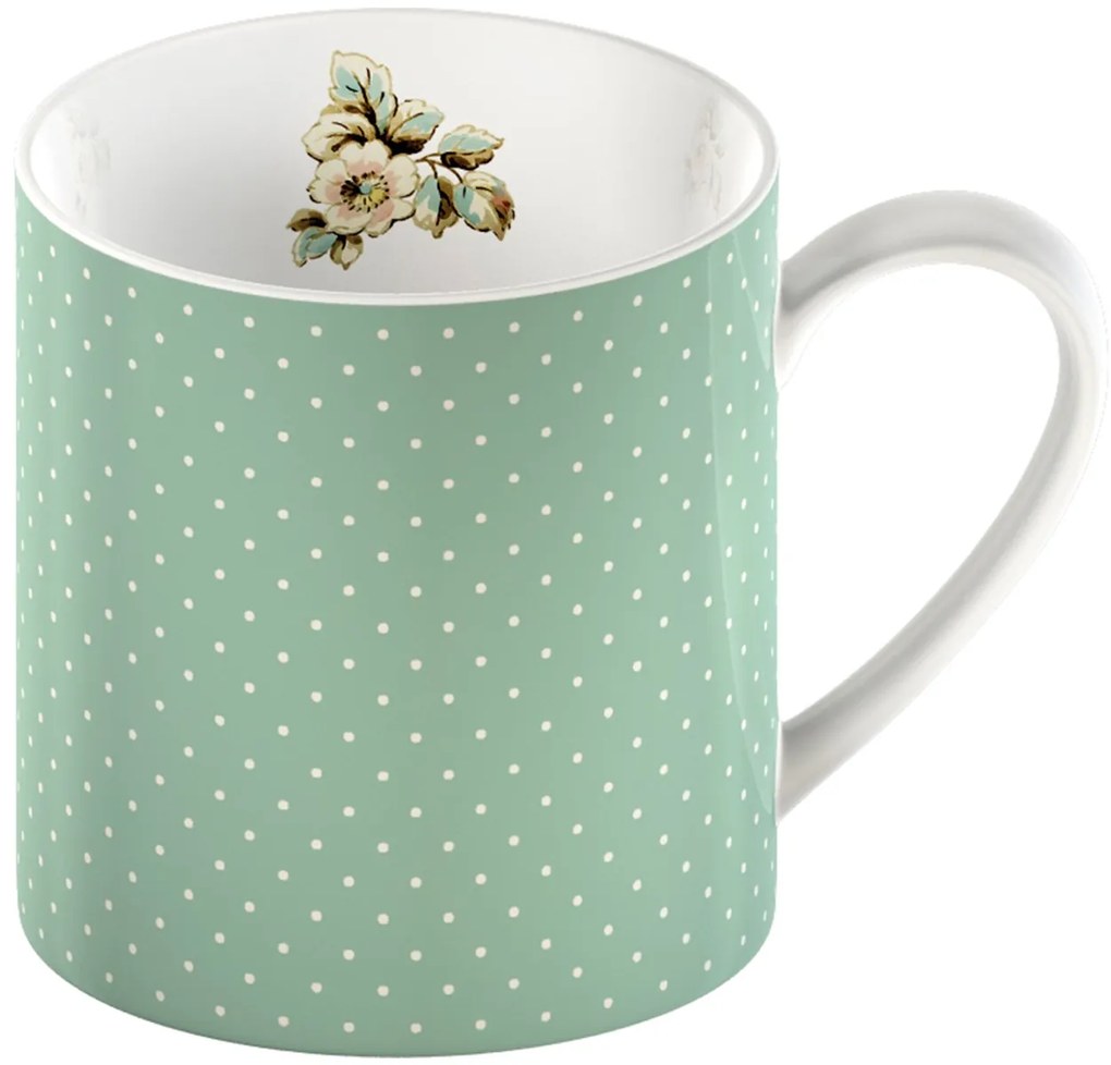 Creative Tops Katie Alice Cottage Flower Porcelánový hrnek Blue Spot 330 ml