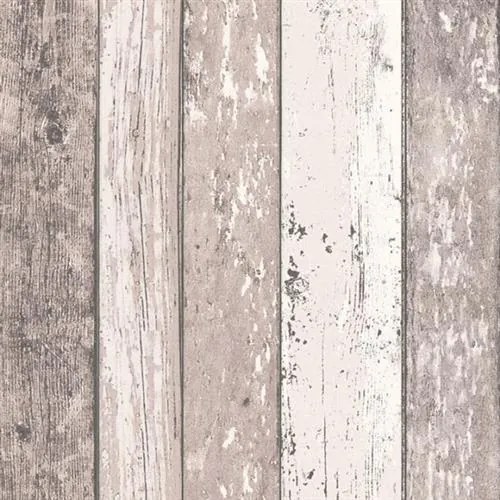 Vliesové tapety na zeď Wood´n Stone dřevěné desky hnědo-bílé
