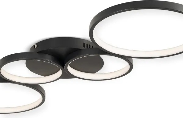 BRILAGI - LED Stropní svítidlo ECHO LED/40W/230V 4000K 32x90 cm černá