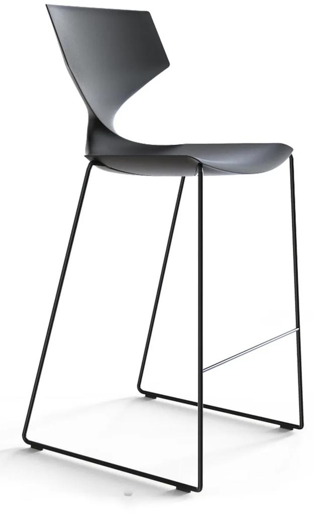 TONON - Barová židle QUO soft touch (výška 65 cm)