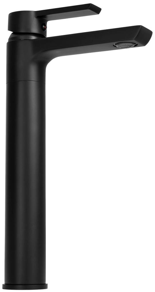Rea Argus, vysoká umyvadlová baterie, černá, REA-B6211