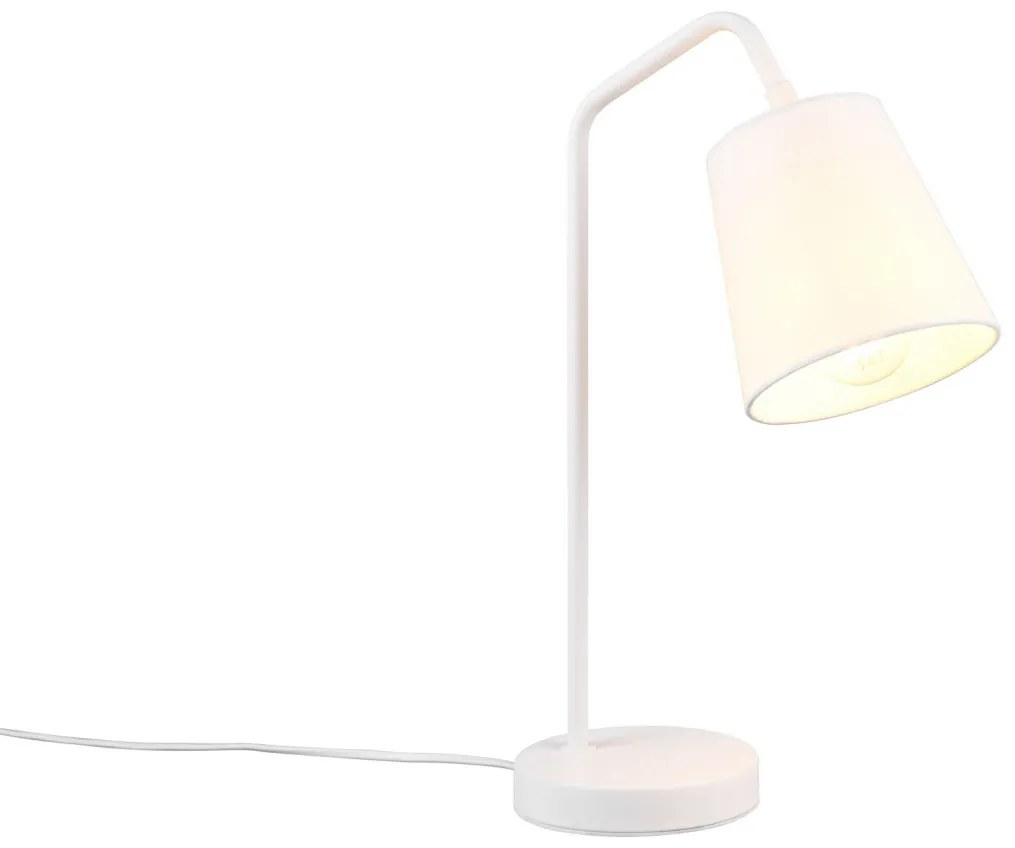 Stolní lampa Buddy, bílá