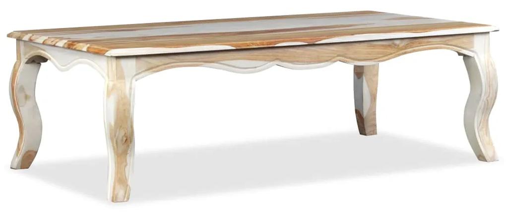 Konferenční stolek, masivní sheesham, 110x60x35 cm