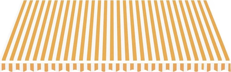 vidaXL Náhradní plachta na markýzu 4,5 x 3,5 m [311950] Barva: Hnědá