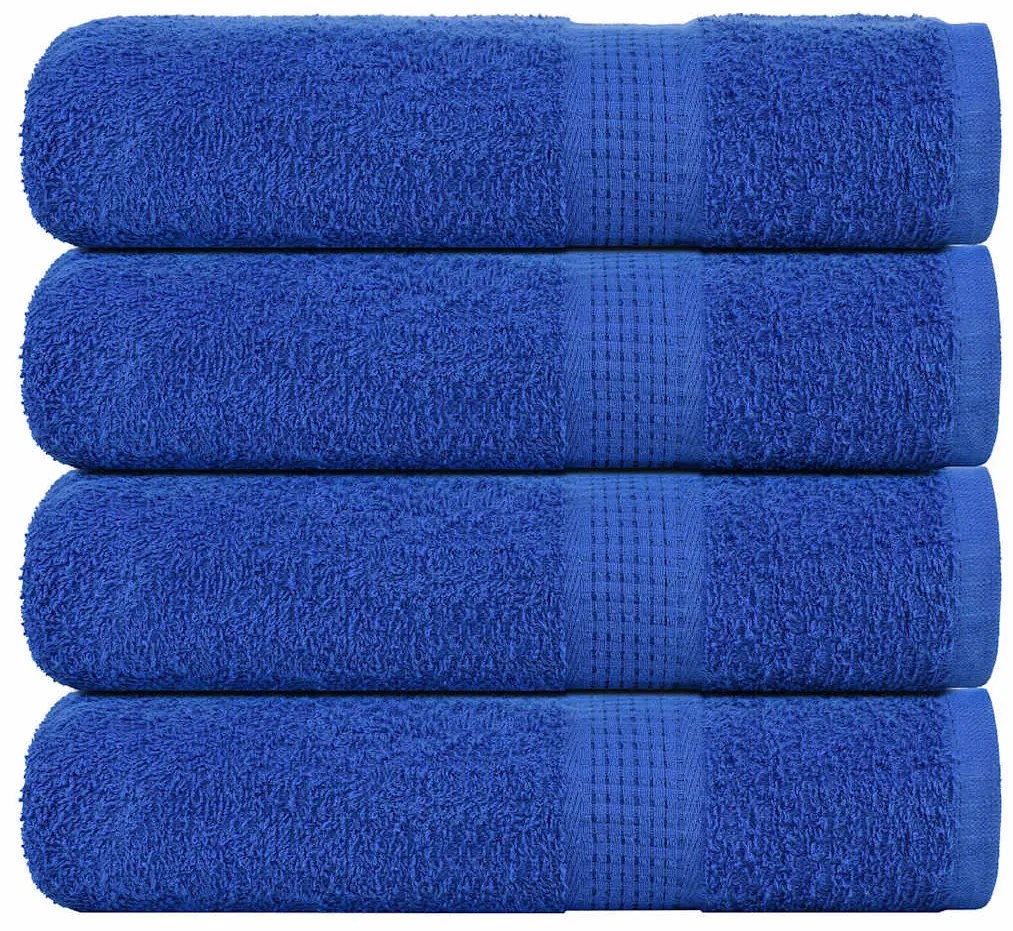 Ručníky do sprchy FROGN 4 ks modré 70 x 140 cm 360 g/m² 136714