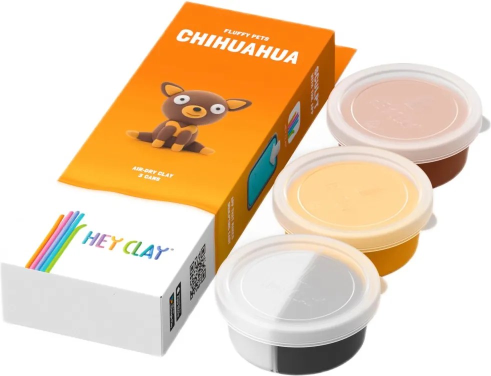 Hey Clay Chihuahua – Vytvořte si roztomilou figurku