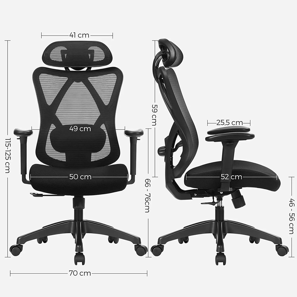 Kancelářská židle Morsa černá