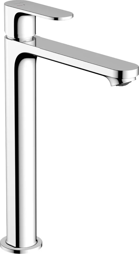 Hansgrohe Rebris S, vysoká umyvadlová baterie 240 bez odtokové soupravy, CoolStart, chromová, 72582000