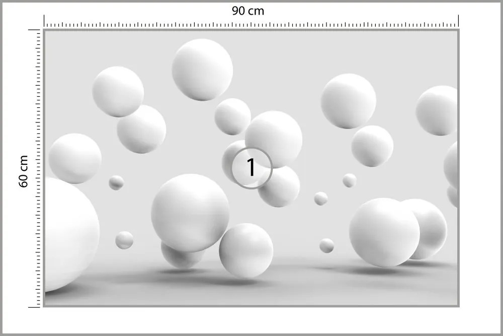 Fototapeta Optické Koule 3D Samolepící tapety 152.5x104