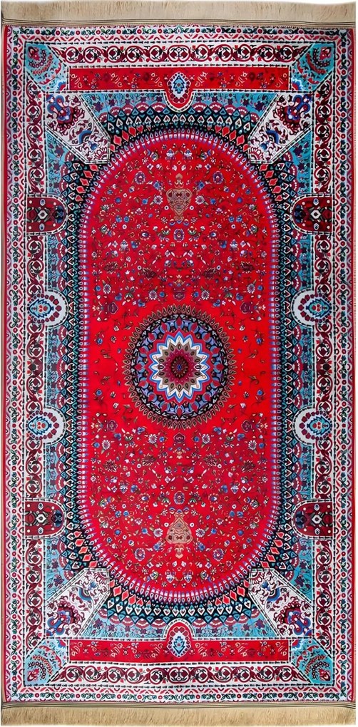 Koberec Turecké koberce Kilim pro modlitbu meditace Orientální s třásněmi