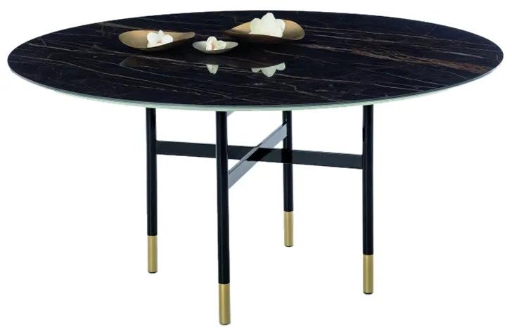 BONTEMPI - Kulatý stůl Glamour, Ø 150/180 cm