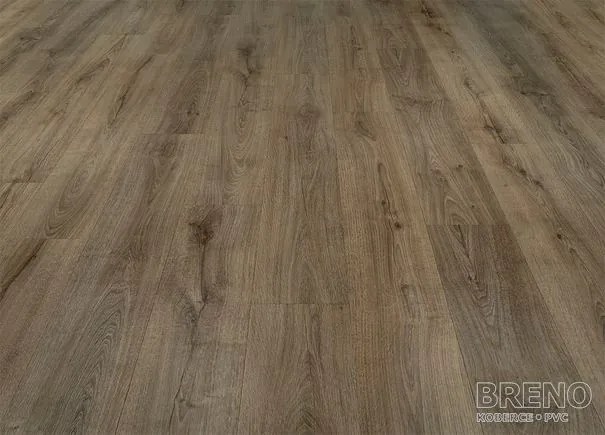 Breno PVC GREENLINE Legend Oak 0401 – tmavě hnědé dřevo, šíře 400 cm