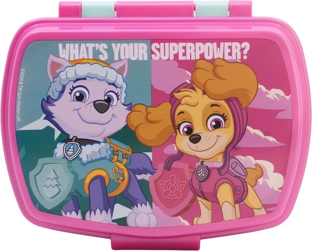Box na svačinu Tlapková patrola - Paw Patrol - motiv Skye a Everest