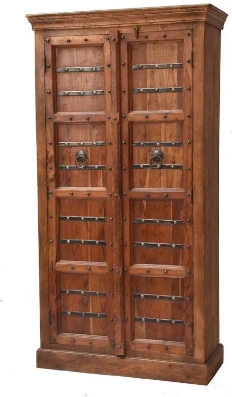 Sanu Babu Šatní skříň vyrobená z mangového dřeva, 99x44x190cm