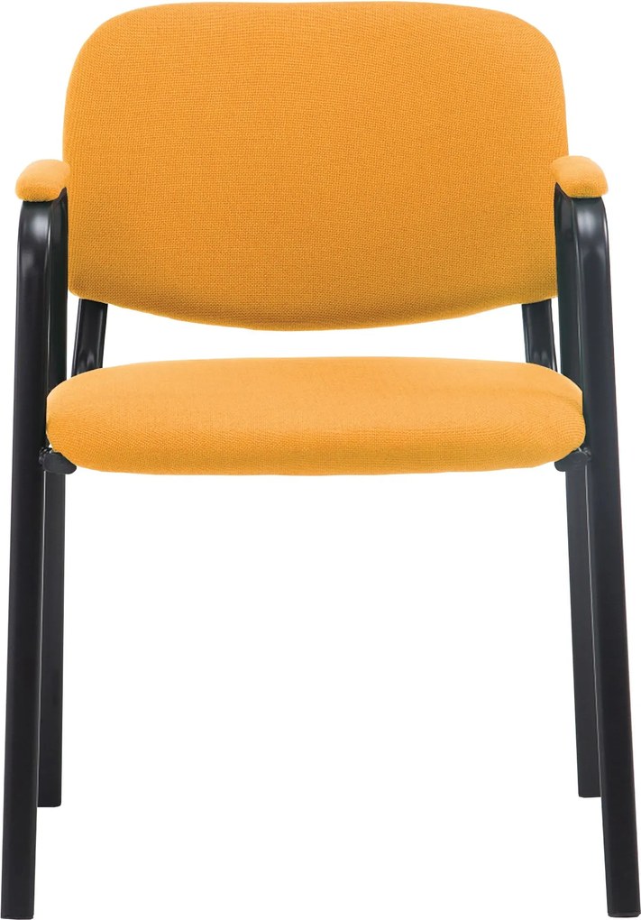 Konferenční židle Ken PRO látka – oranžová