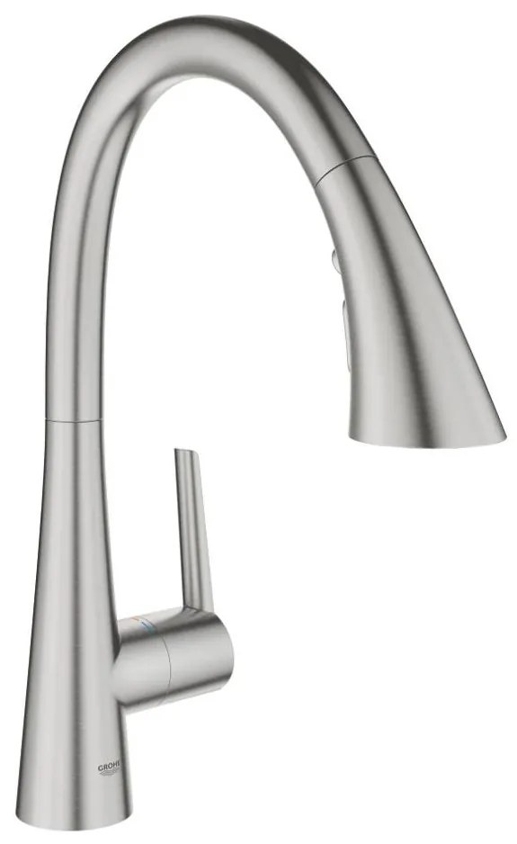 GROHE 32294DC2 - Dřezová baterie ZEDRA nerez