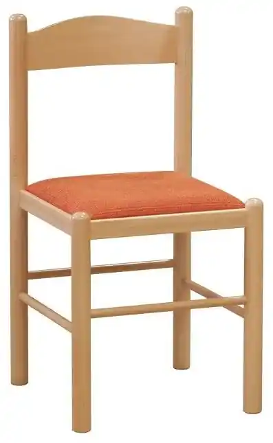Klasická dřevěná jídelní židle Stima PISA – bez područek, nosnost 130 kg |  Biano