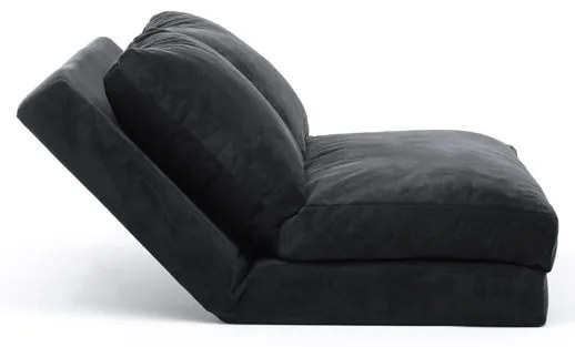 Hanah Home Futonová rozkládací pohovka TAIDA černá 859FTN1265