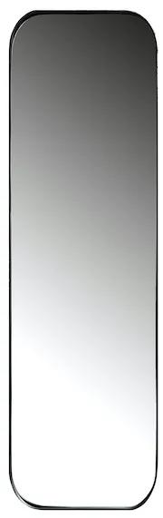 Doutzen zrcadlo černé 170x40 cm