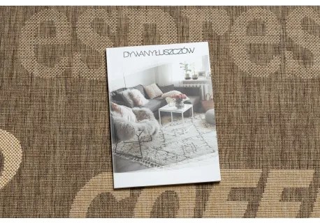 Dywany Luszczow Kusový koberec SIZAL FLOORLUX 20221 coffe / mais Rozměr koberce: 120 x 170 cm