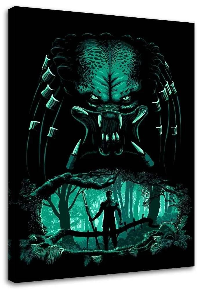 Gario Obraz na plátně Predátor, film - Alberto Perez Rozměry: 40 x 60 cm