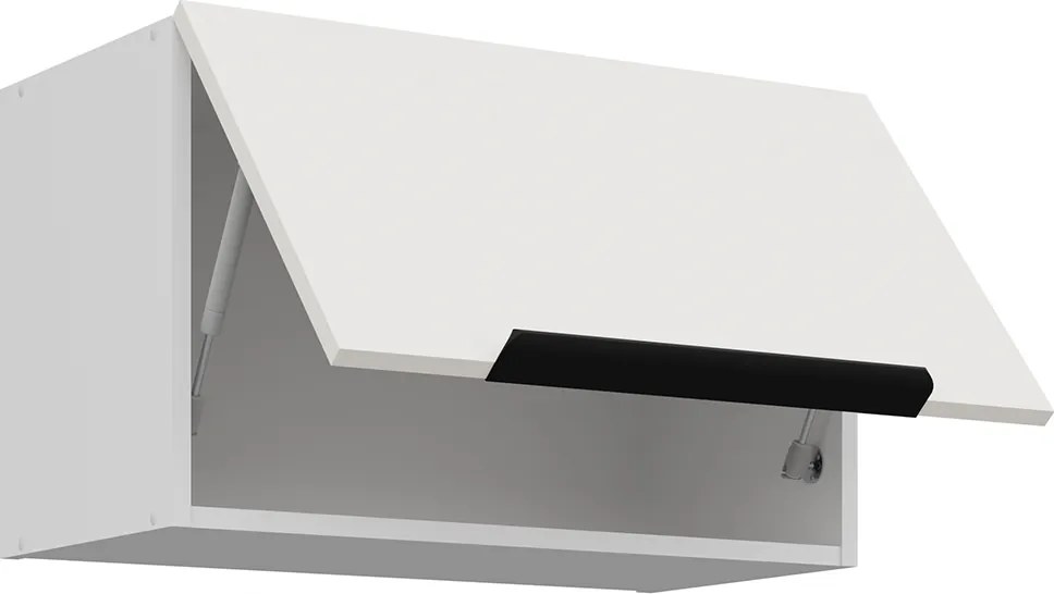 ARIA wh | horní skříňka 60 GU-36 1F výklopná | 60 cm | ANTI FINGERPRINT povrch | bílá