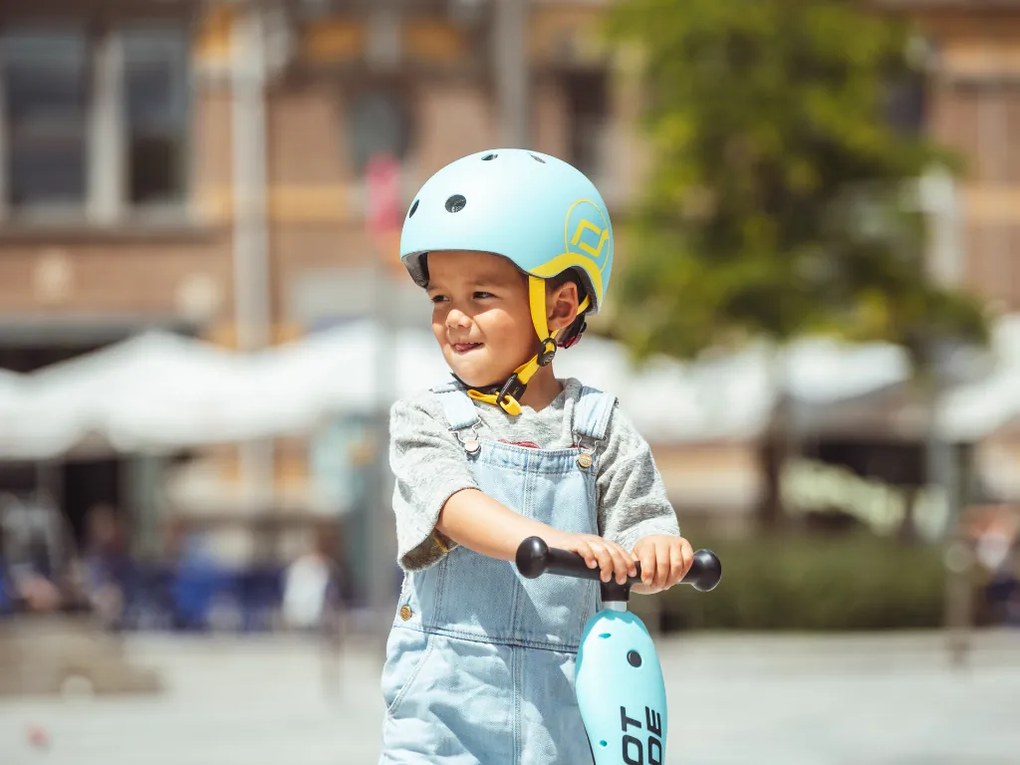 Scoot & Ride Odrážedlo a koloběžka 2v1 Highwaykick 1 Borůvková