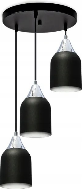 Závěsná Lampa, Stropní Lustr Chrom Vera 7-202K