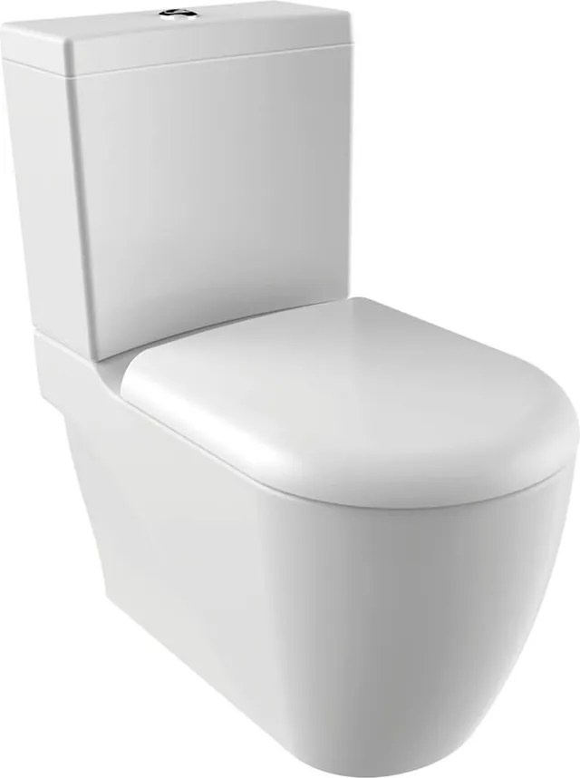 Sapho Sapho, GRANDE WC sedátko, Soft Close, bílá, KC1403.01.0000E